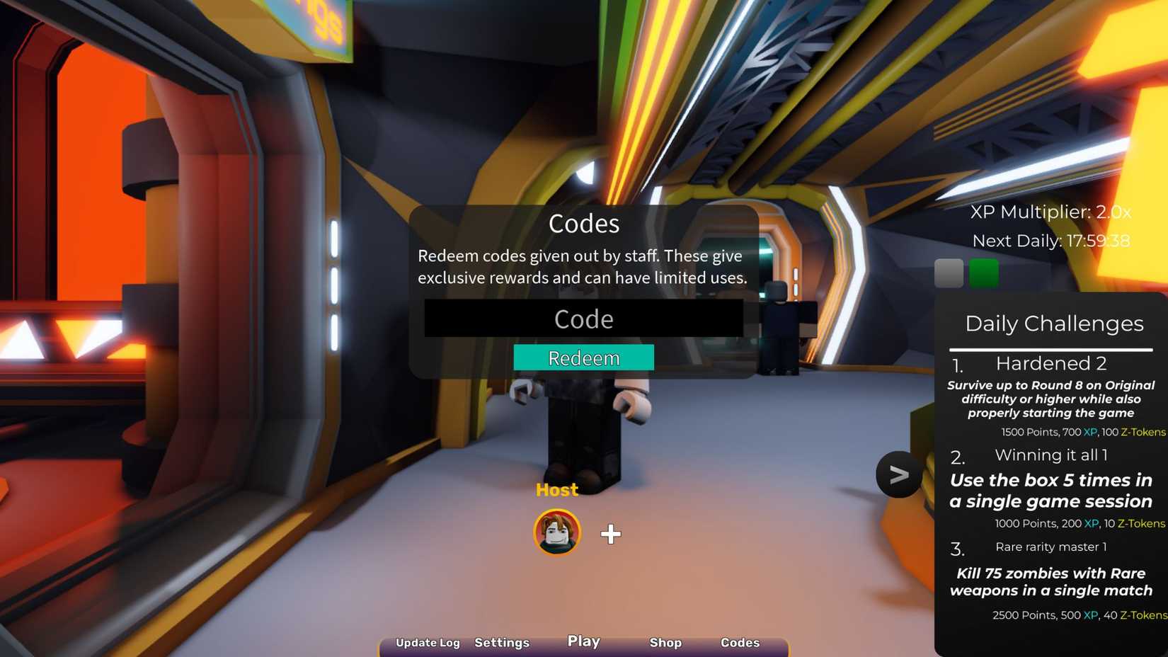 Roblox Reminiscence Zombies Codes