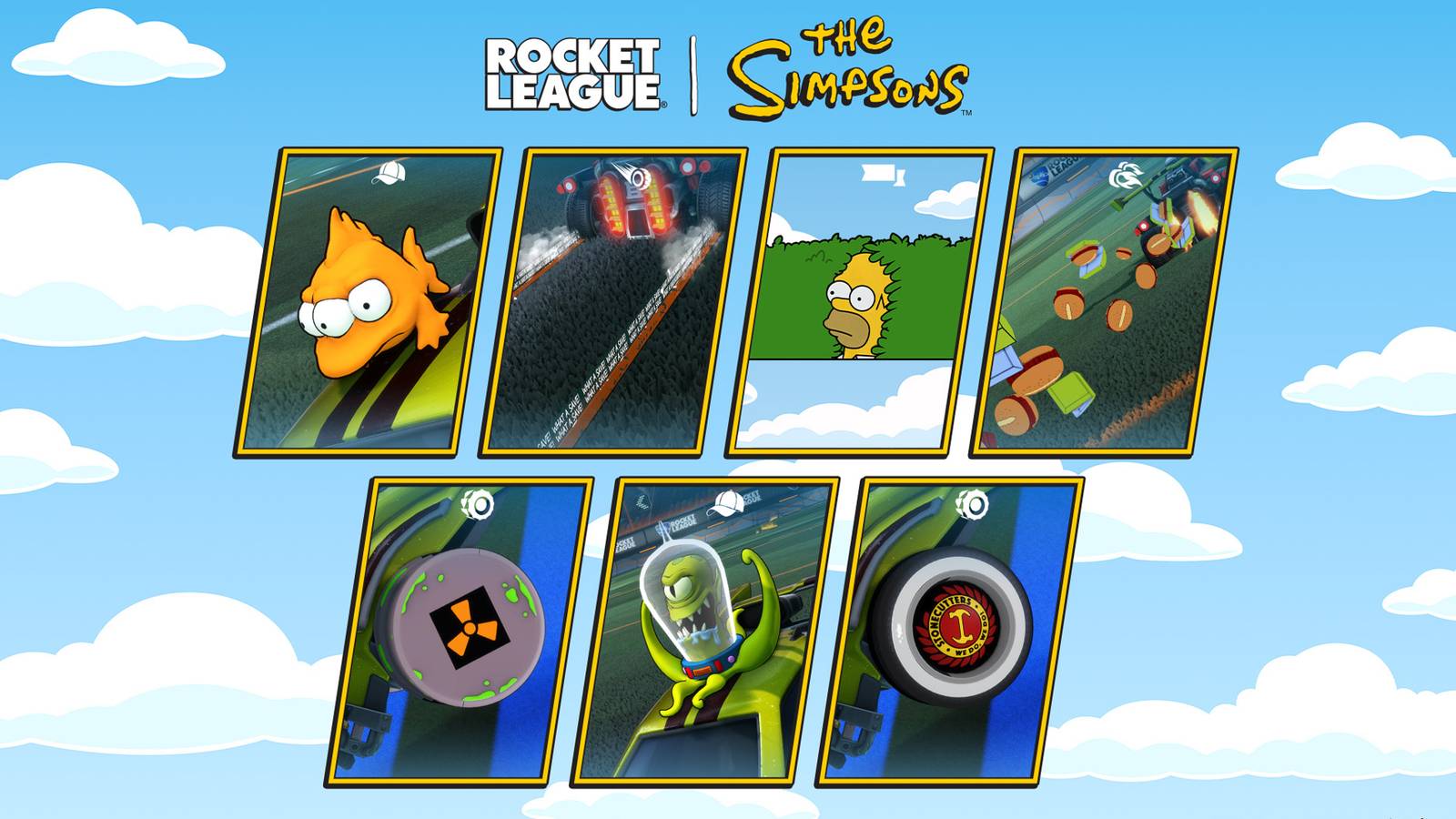 How to Get Free Rocket League x The Simpsons Rewards in Fortnite