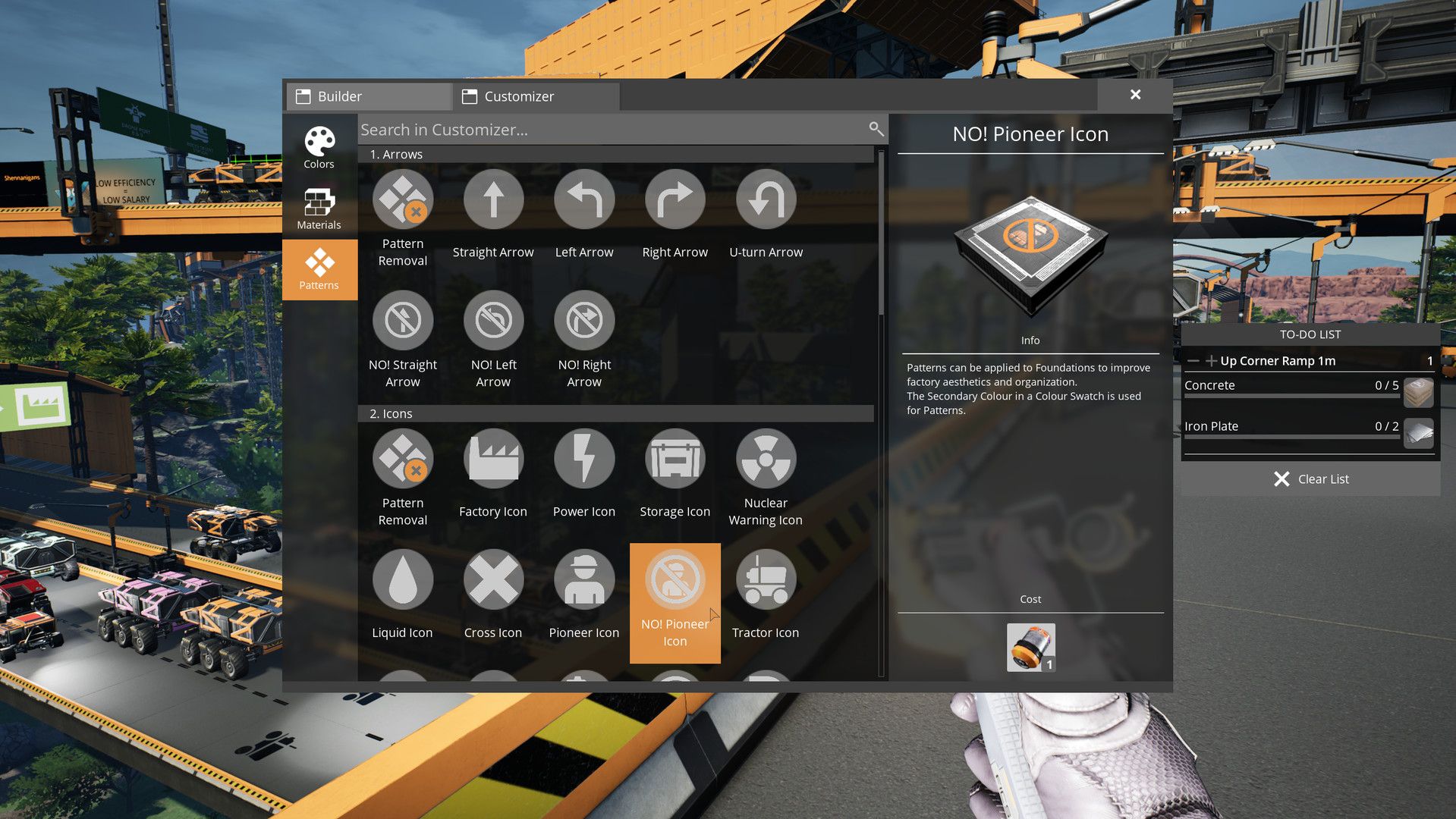 How to Customize Buildings in Satisfactory (Change Color)