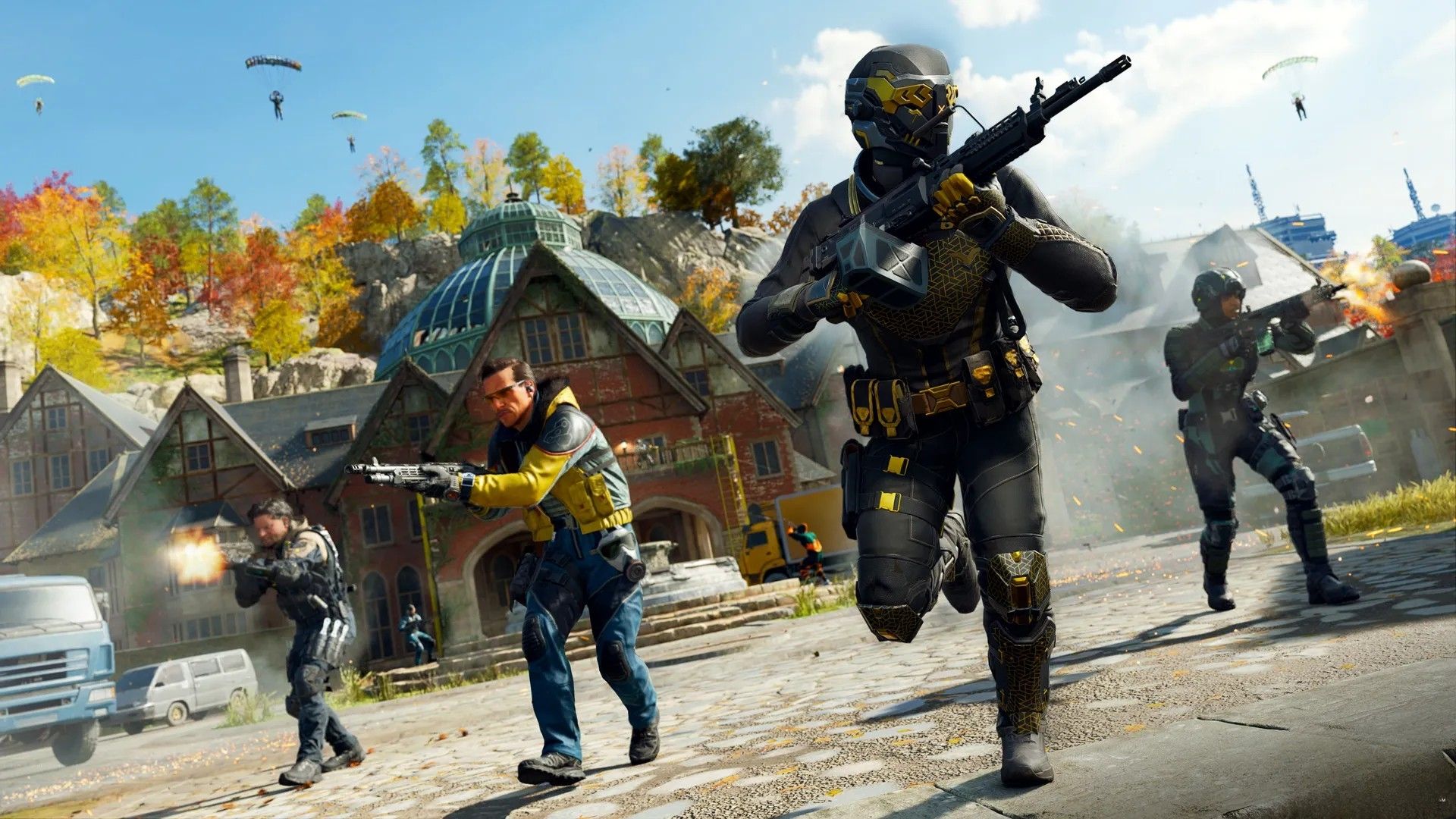 Screenshot do Warzone Season 1 com o novo sistema