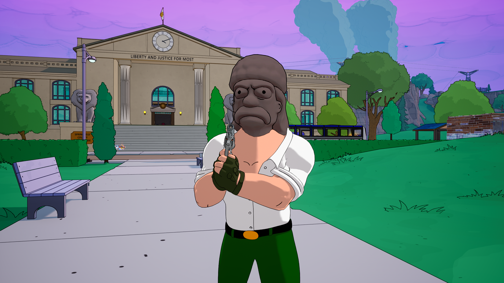 How to Get Jebediah's Mythic Helmet in Fortnite Simpsons