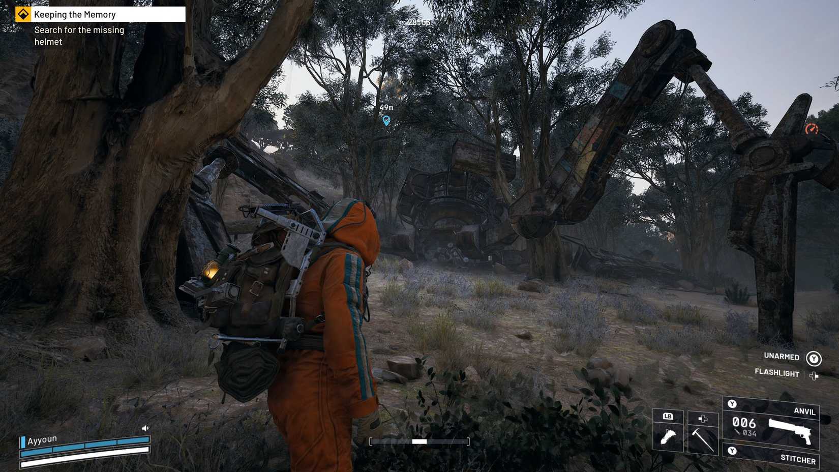 Formicai Hills Location (Keeping the Memory) in ARC Raiders