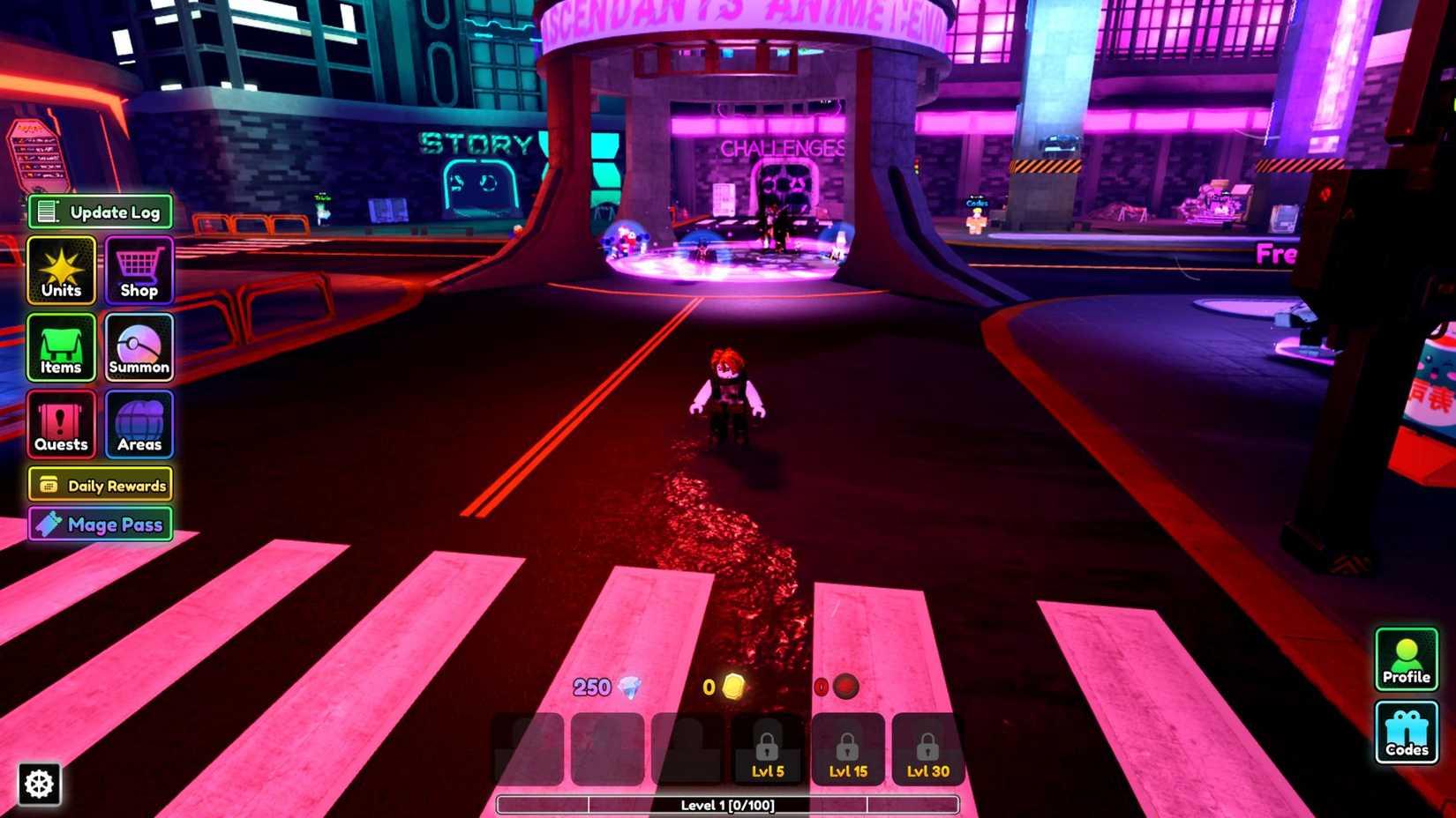 Roblox Anime Ascendants Codes