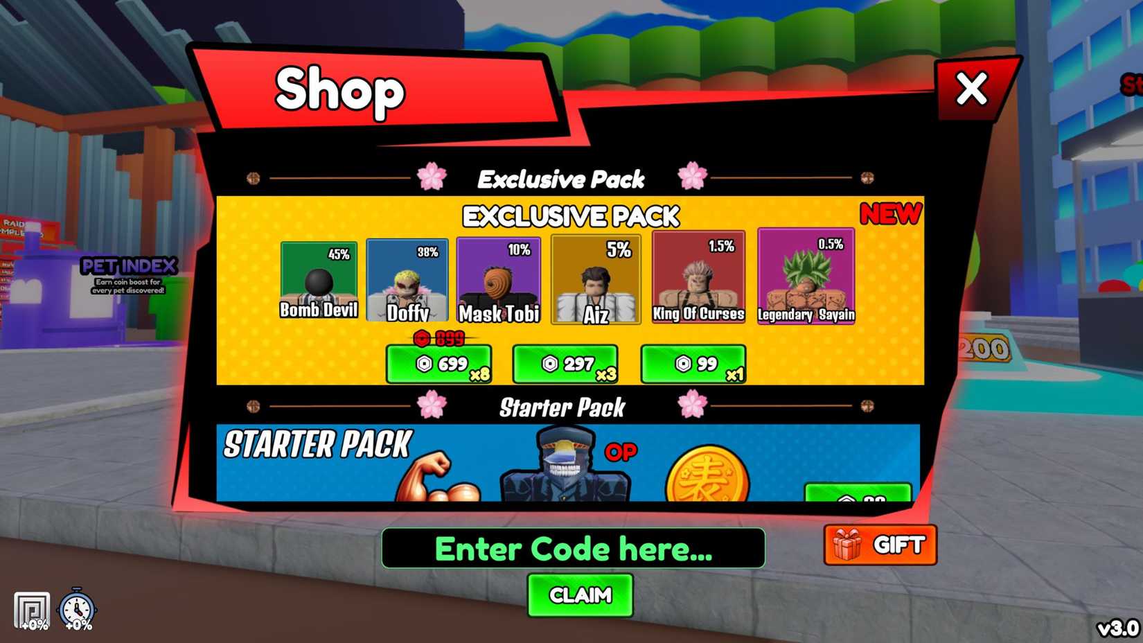 Roblox Anime Ascension Codes