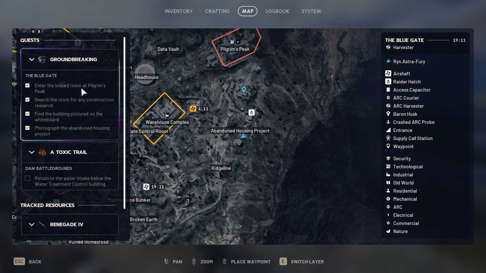 Groundbreaking Quest In ARC Raiders (Abandoned House On The Whiteboard)