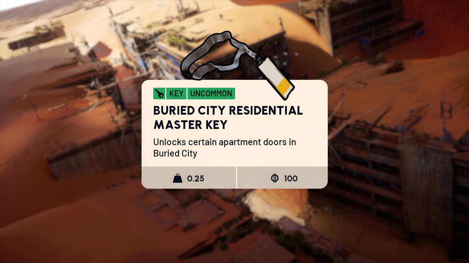 Buried City Residential Master Key Location in ARC Raiders