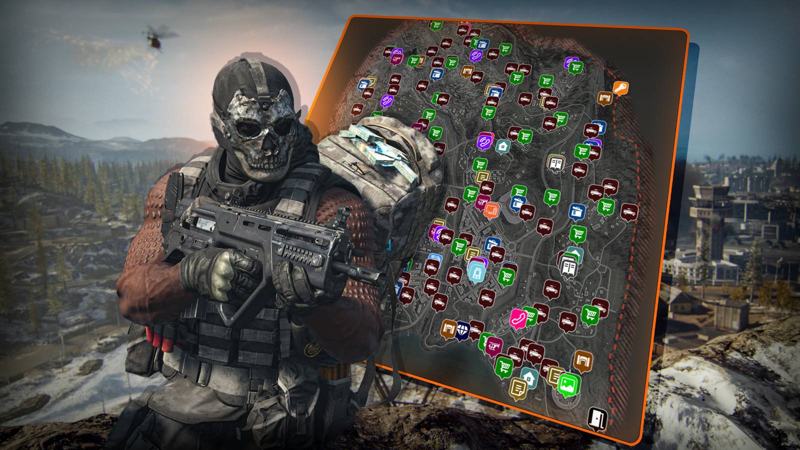 Call Of Duty Warzone: Verdansk Interactive Map