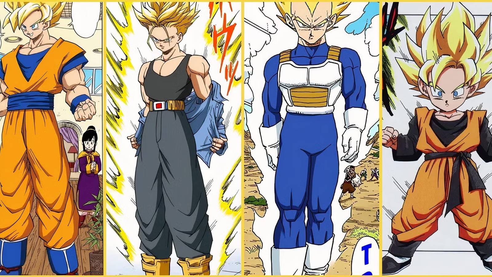 Dragon Ball: Who Was The Best Representation of Each Saiyan Form?