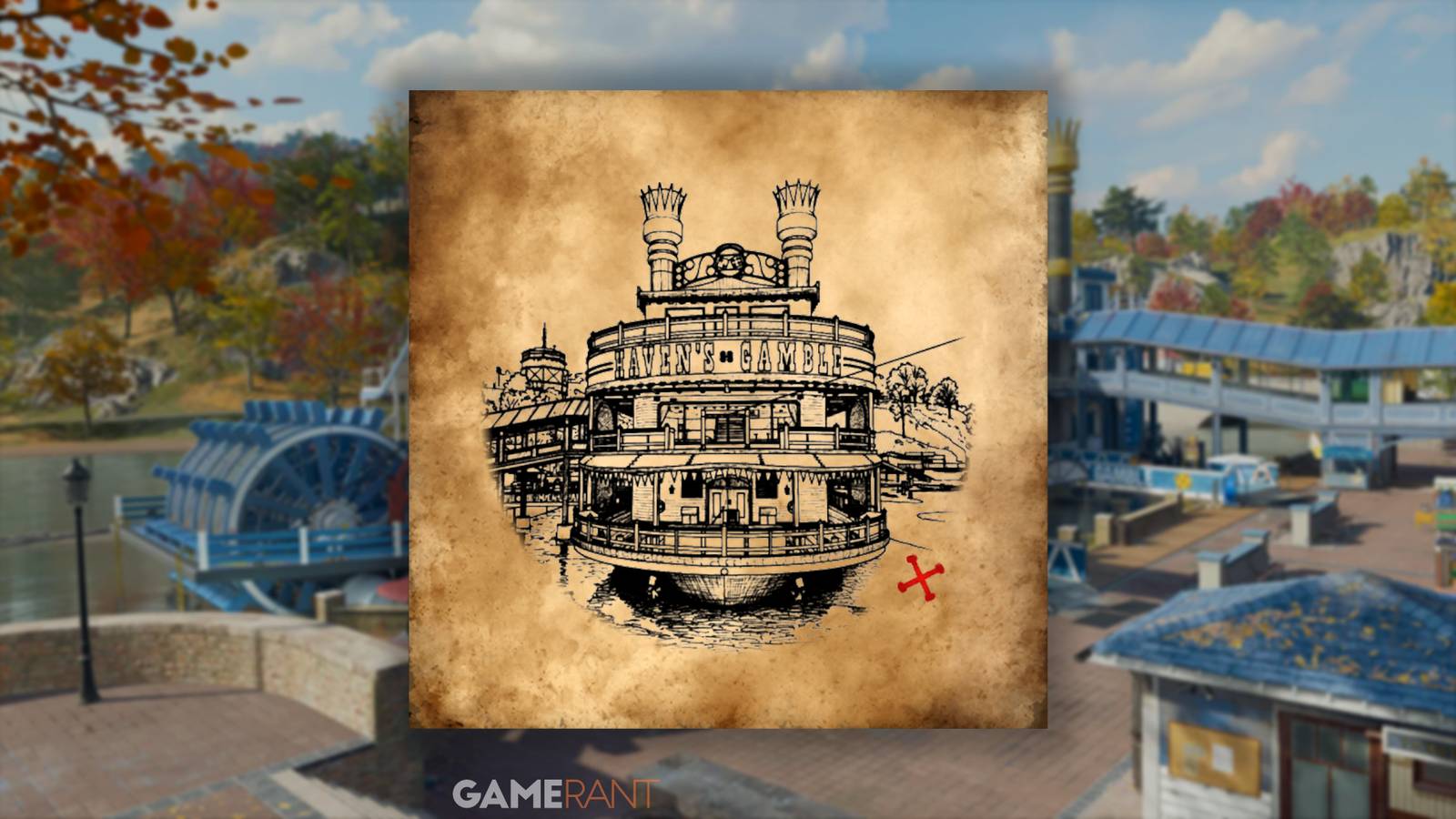 Haven's Hollow Waterfall Cave Treasure Location in COD Warzone