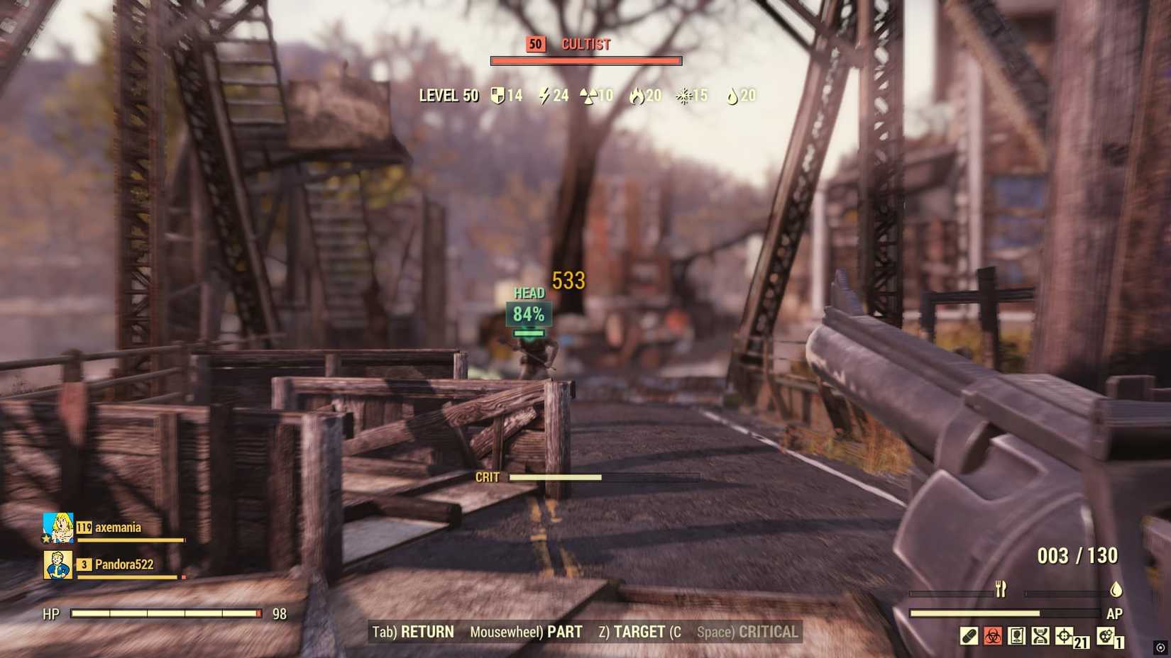 Best Reverse Onslaught Builds for Fallout 76