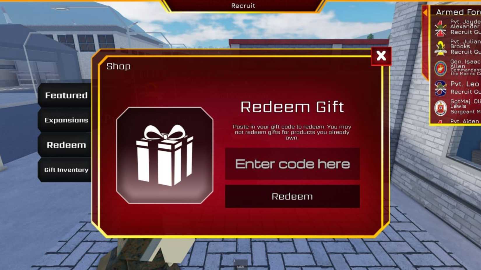 Roblox Marine Academy Codes