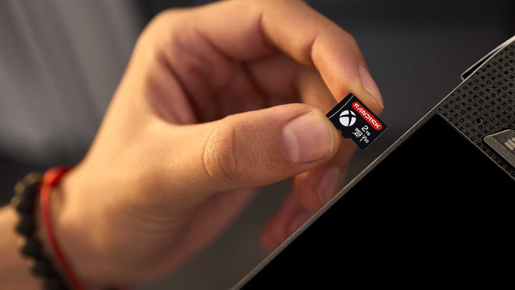 SANDISK microSD Card for ROG Xbox Ally (X) – A Tiny Home For Your ...