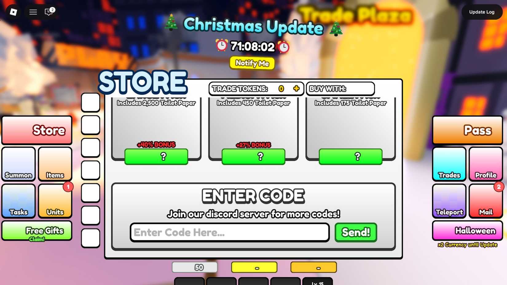 Skibidi Masters Tower Defense Codes