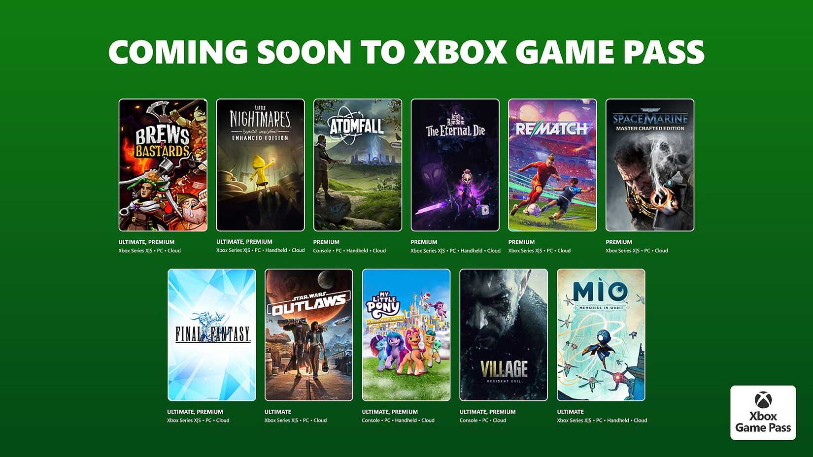 Xbox Game Pass January 2026 Wave 1 Lineup Officially Announced