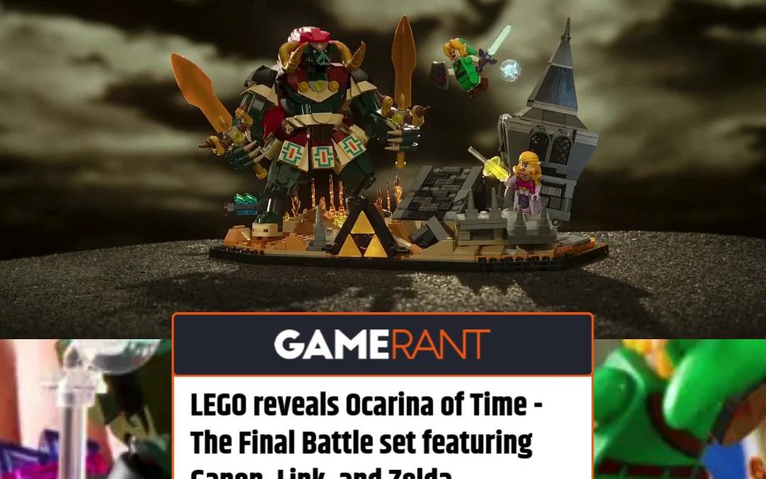 LEGO Legend of Zelda: Ocarina of Time Final Battle Set revealed