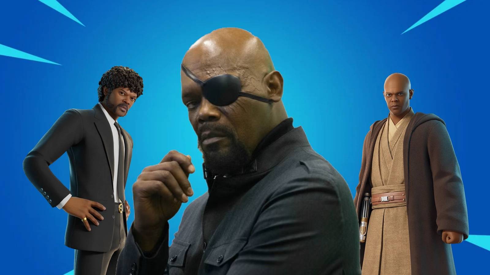 All Samuel L. Jackson Skins in Fortnite