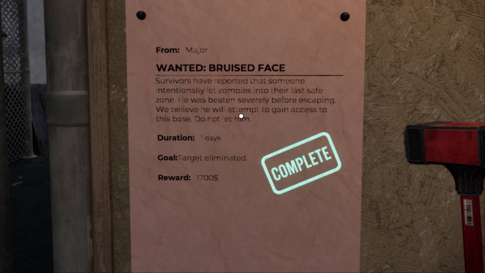 How to Find the Bruised Man in Quarantine Zone The Last Check