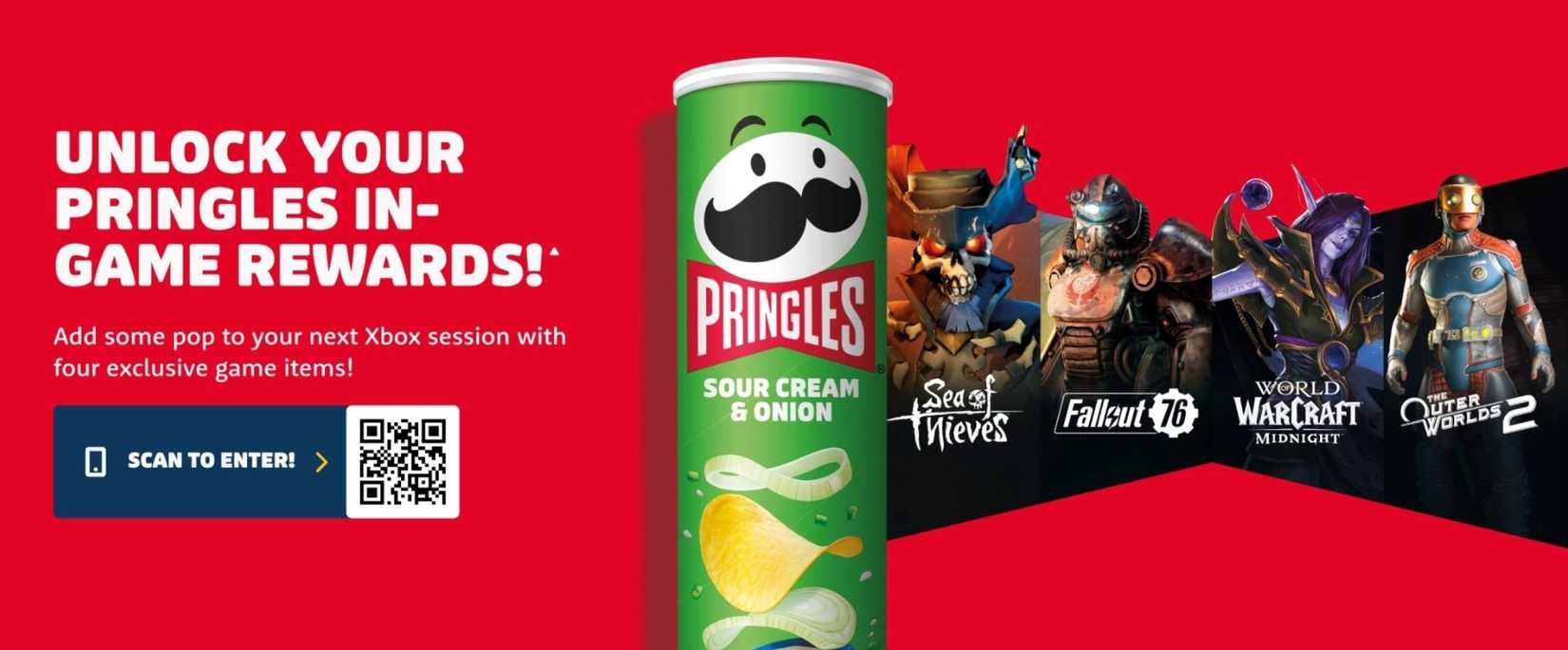 Pringles Begins Promo With World of Warcraft, Sea of Thieves, Fallout ...