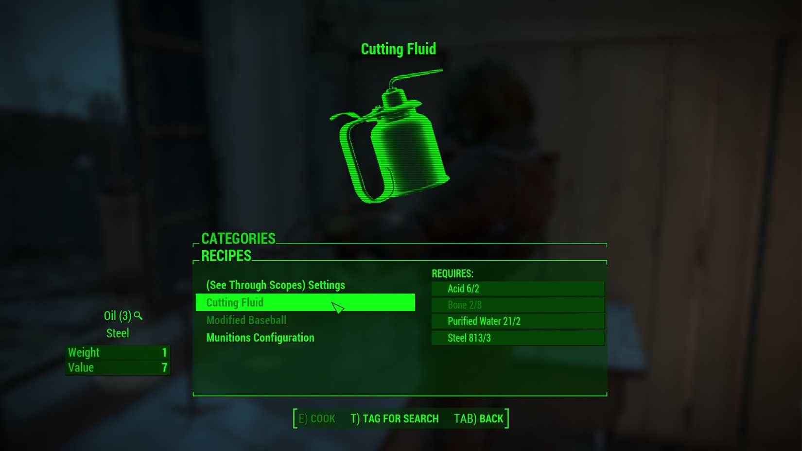 Fallout 4: Where to Get Oil