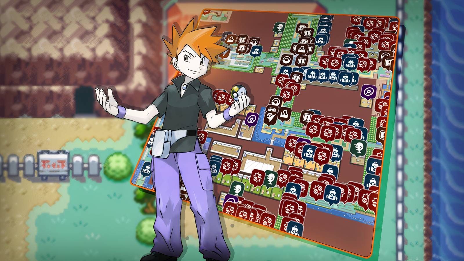 Pokemon FireRed & LeafGreen: Explore Kanto's Interactive Map