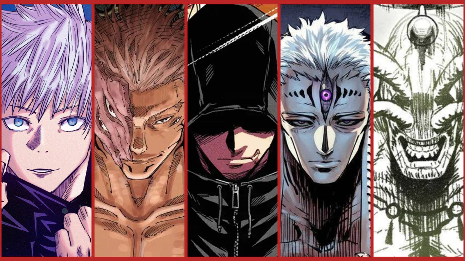 Jujutsu Kaisen: All 5 Calamities, Ranked