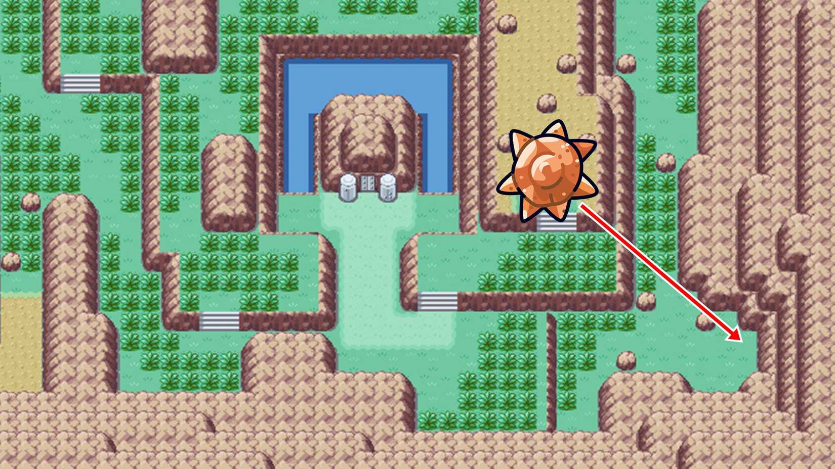 All Evolutions Stone Locations in Pokemon FireRed & LeafGreen