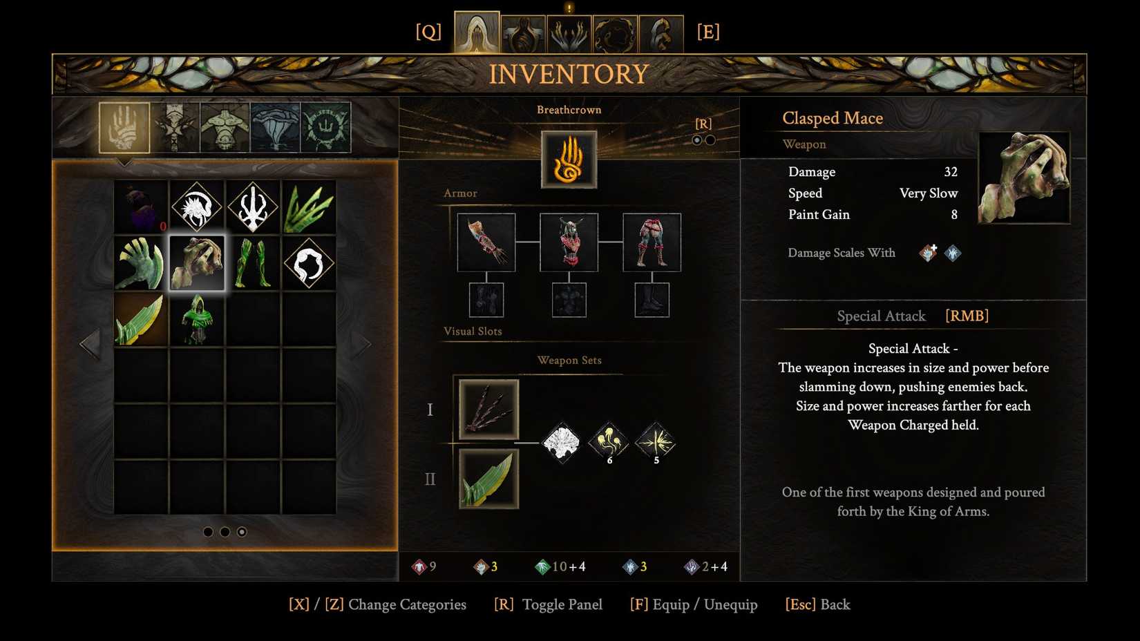 Best Weapons To Upgrade First in Grime 2