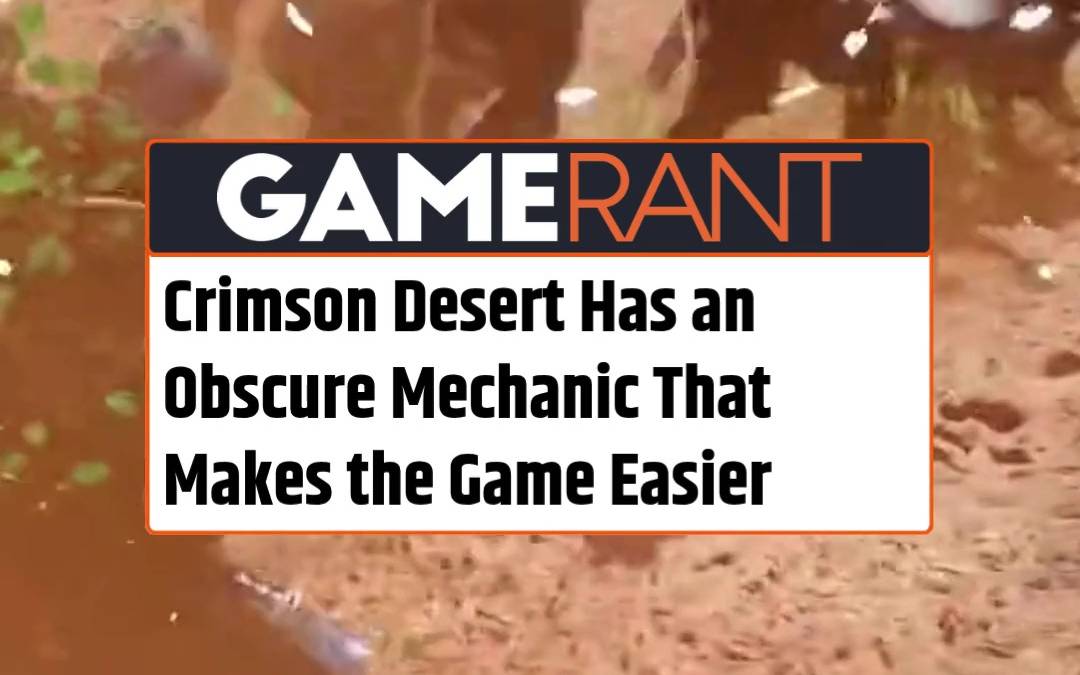 Crimson Desert Has an Obscure Mechanic That Makes the Game Easier