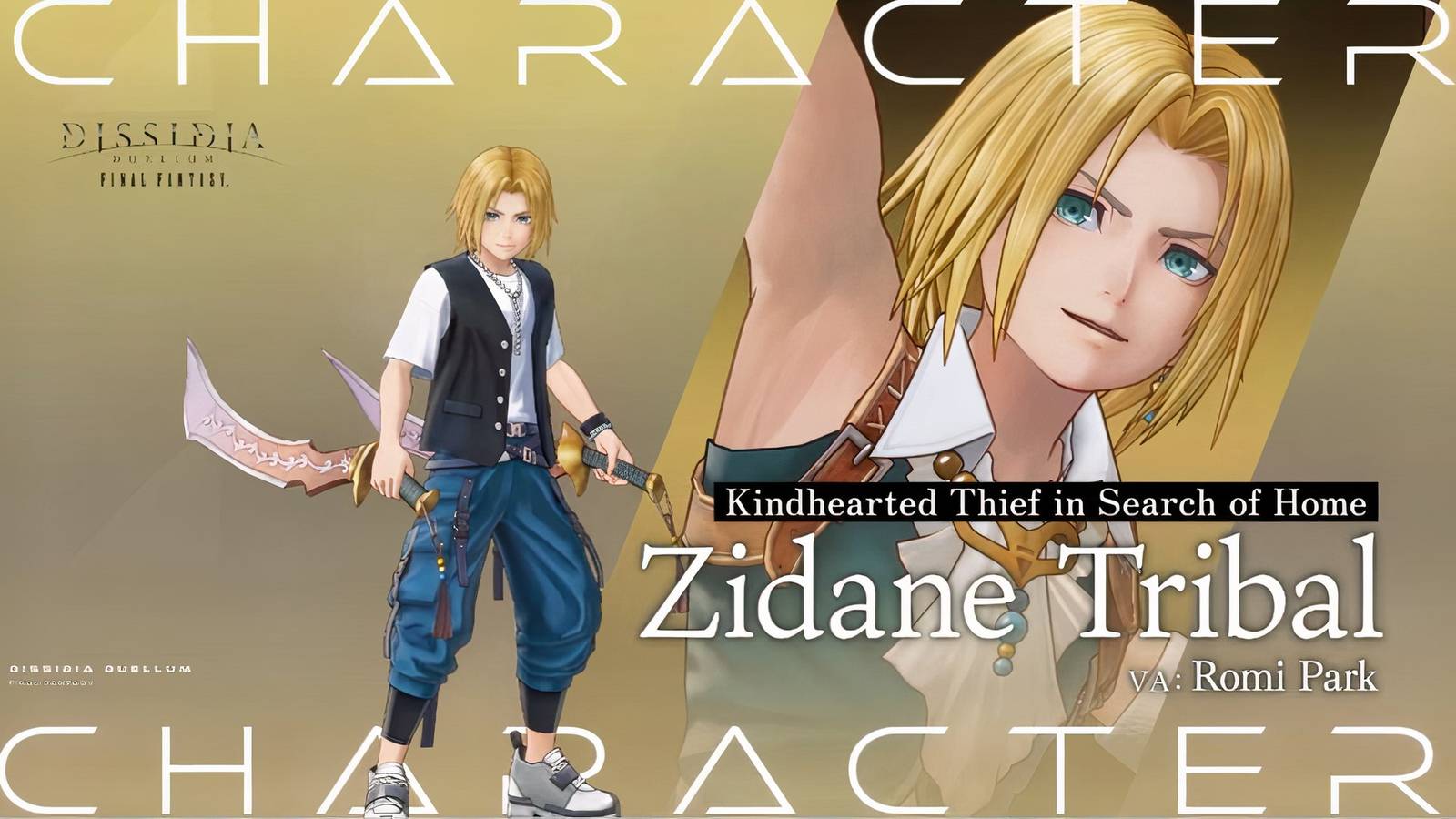 Dissidia Duellum Final Fantasy - Official Zidane Tribal Trailer