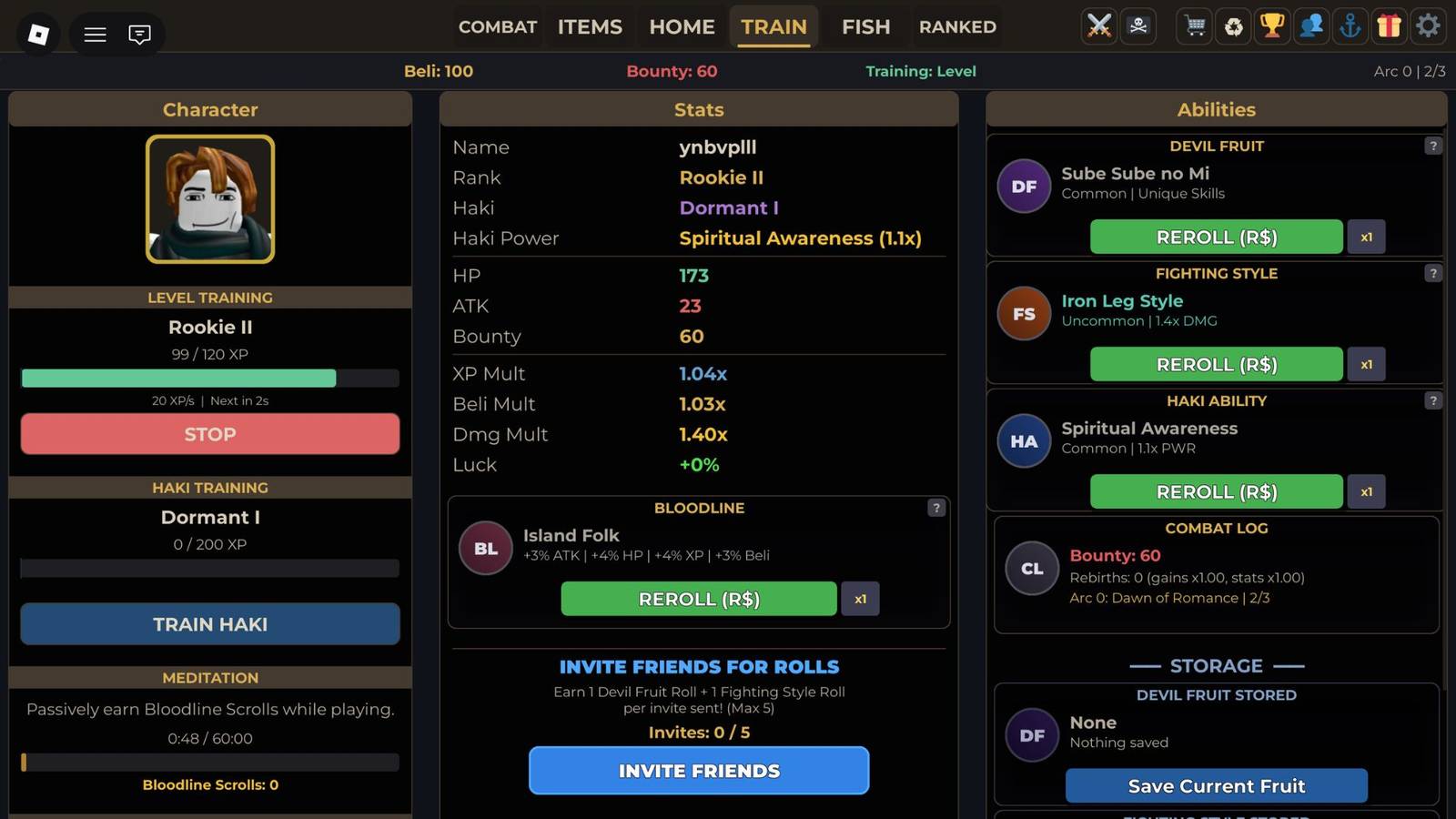 Roblox Fruit Piece Incremental Codes