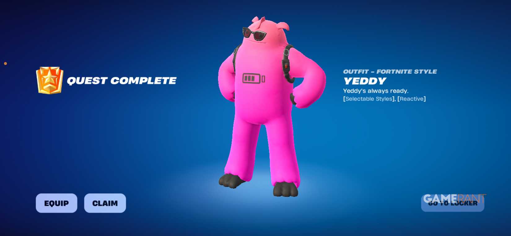 How to Get the Free Yeddy Mobile Skin in Fortnite (Free Google Play Skin)