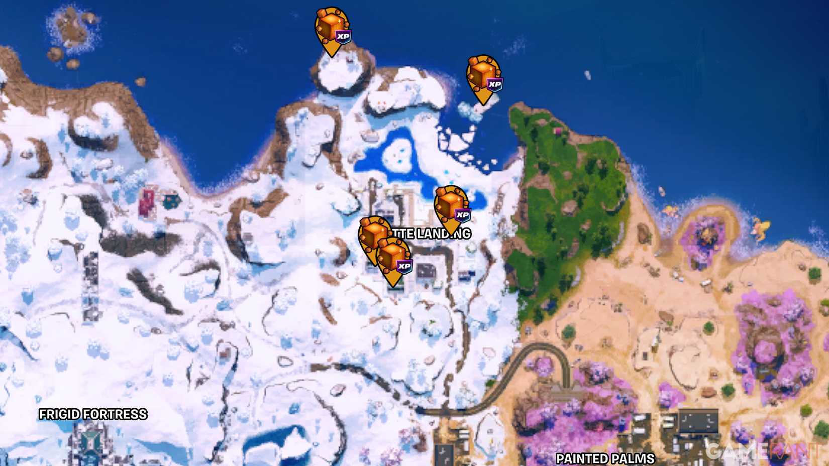 All Chaos Cube Locations in Fortnite Showdown