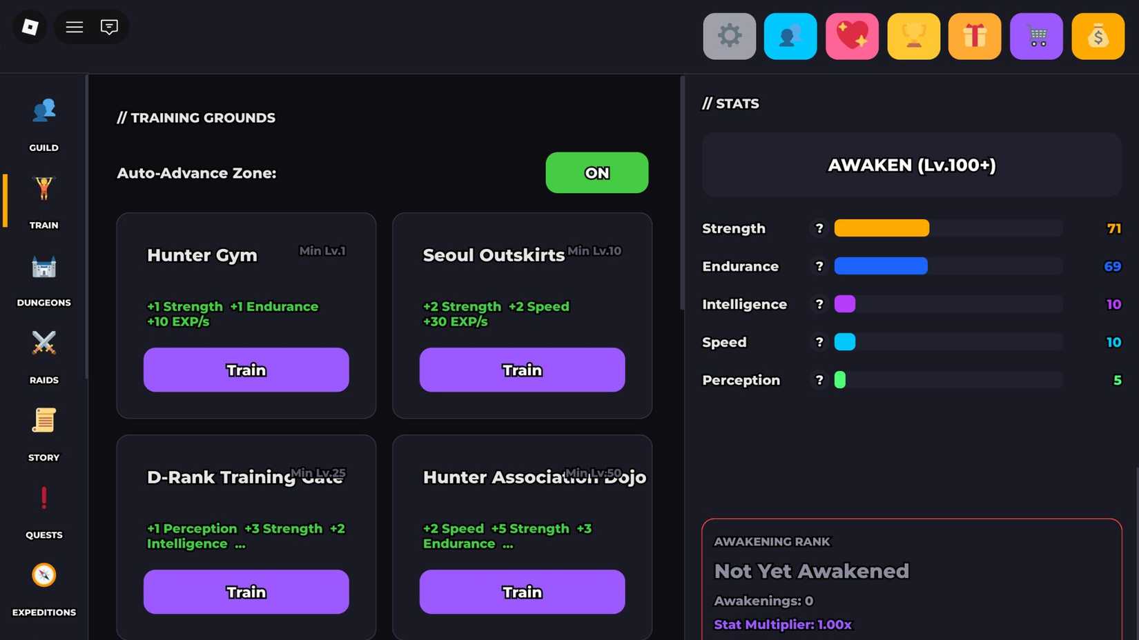 Roblox Solo Leveling Incremental Codes