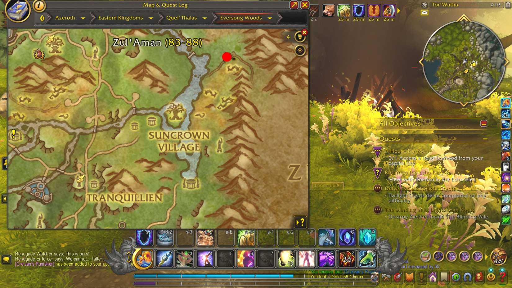 All Eversong Woods Rare Mob Locations in WoW Midnight (A Bloody Song)
