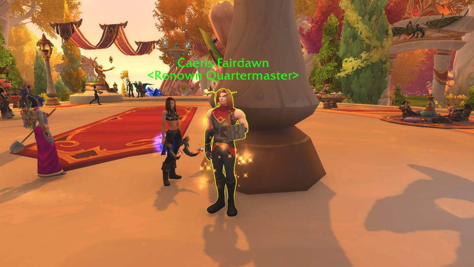 Silvermoon Court Renown Quartermaster Location in WoW Midnight