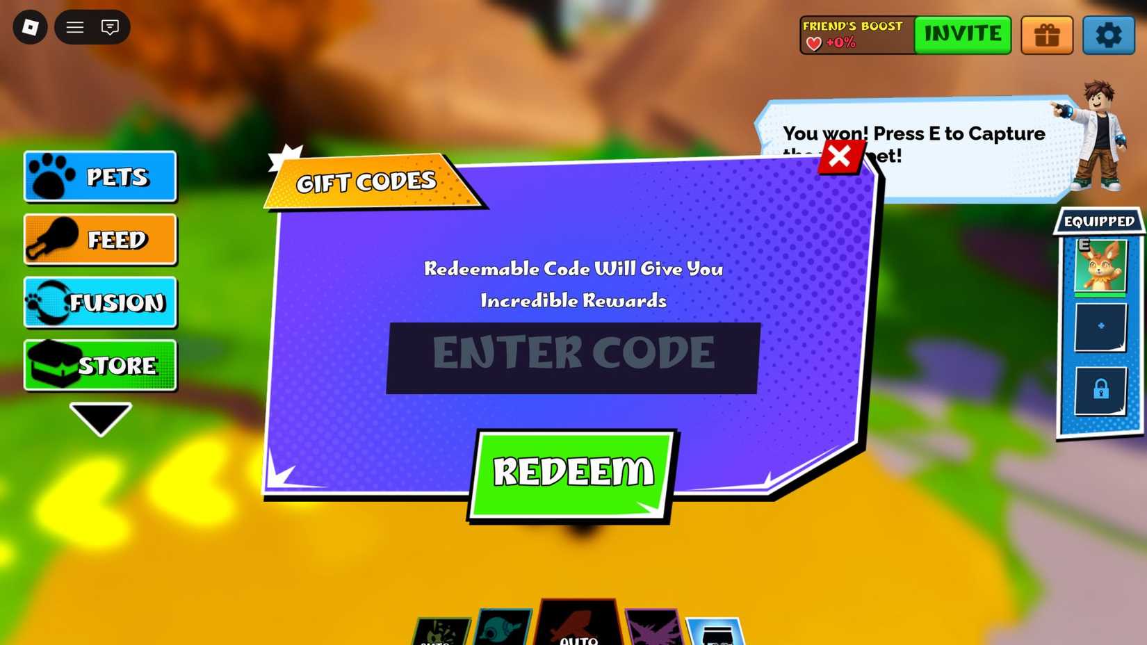Roblox Battle Pets Codes