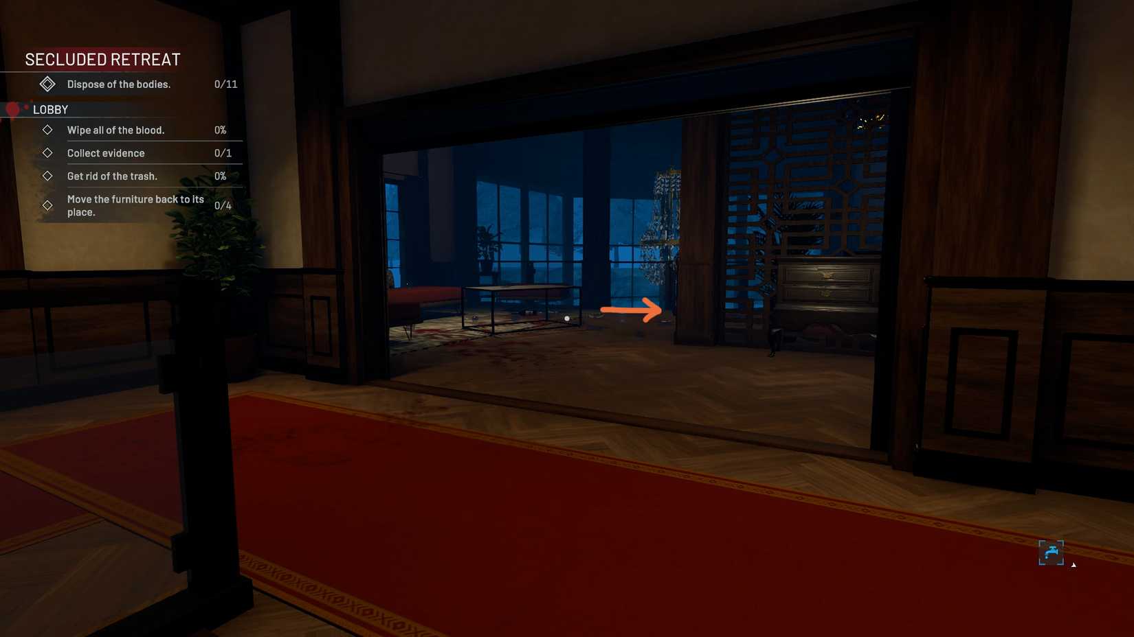 Secluded Retreat Secrets & CDs In Crime Scene Cleaner Act 2