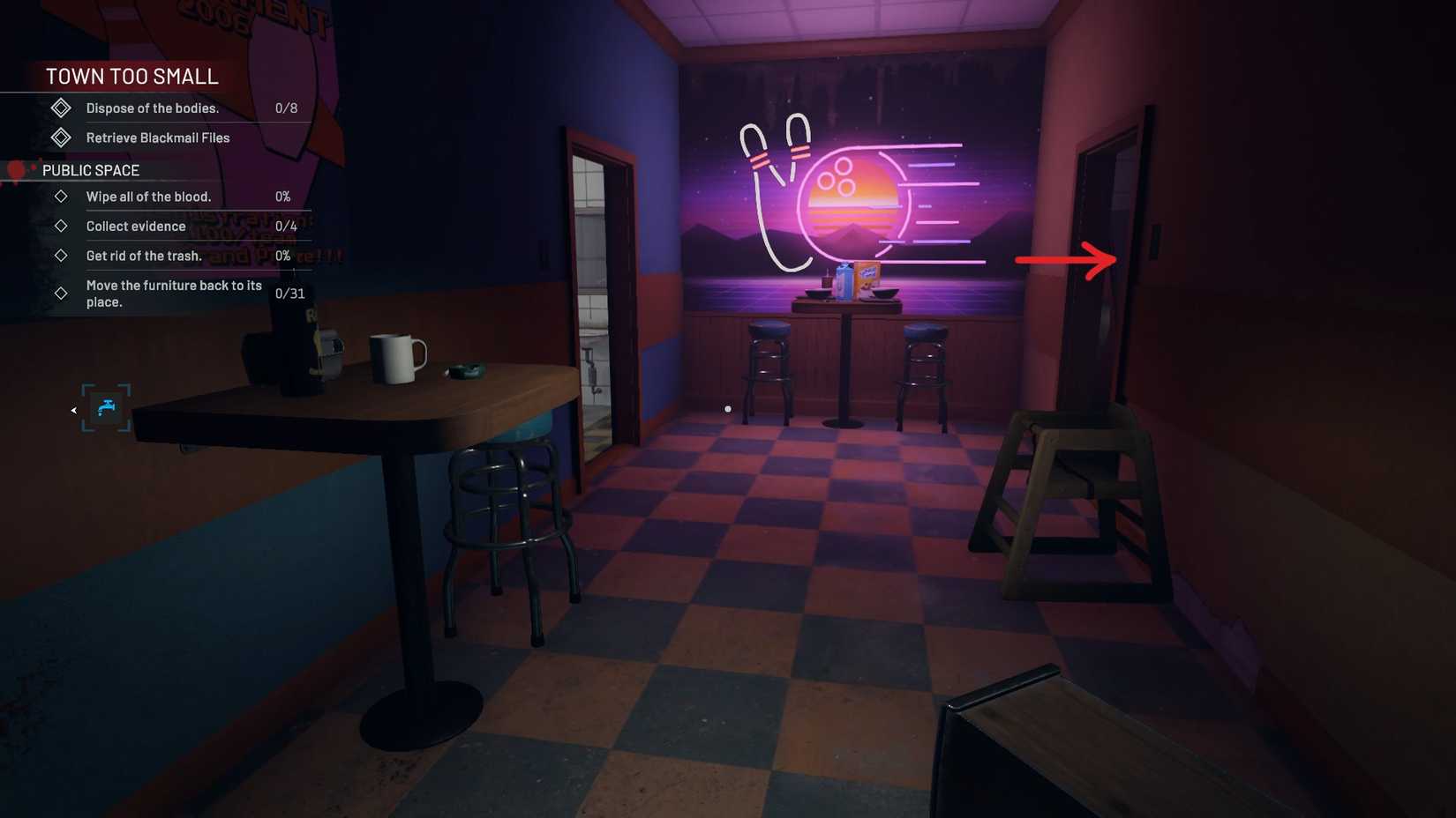 How To Open Bowling Alley & Maintenance Room Door In Crime Scene ...