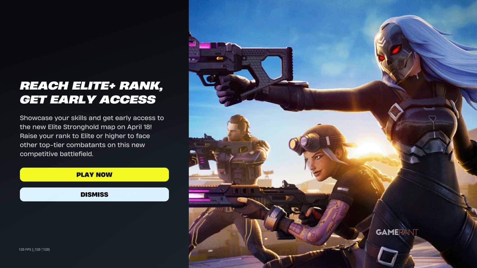 How to Play Elite Stonghold Early in Fortnite Reload