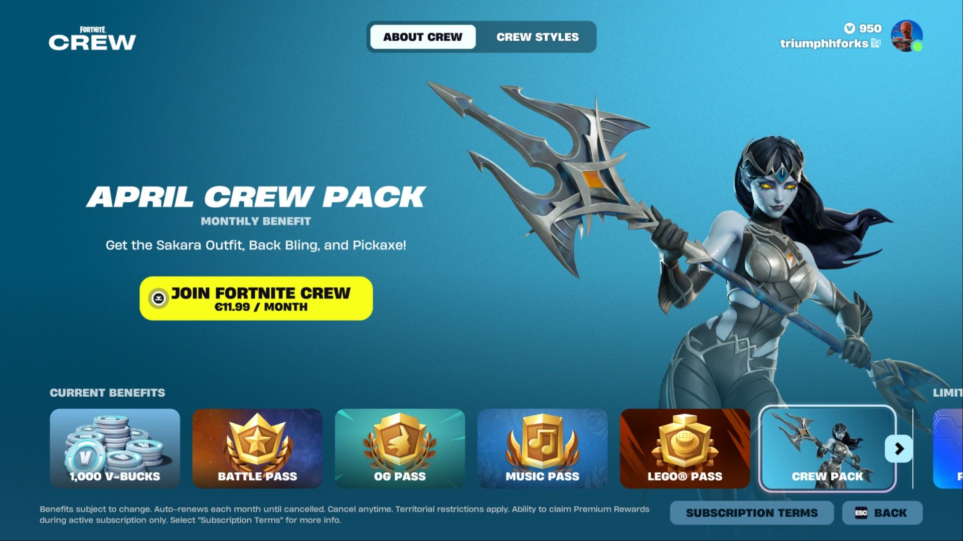 Fortnite Reveals May 2026 Crew Pack Cosmetics