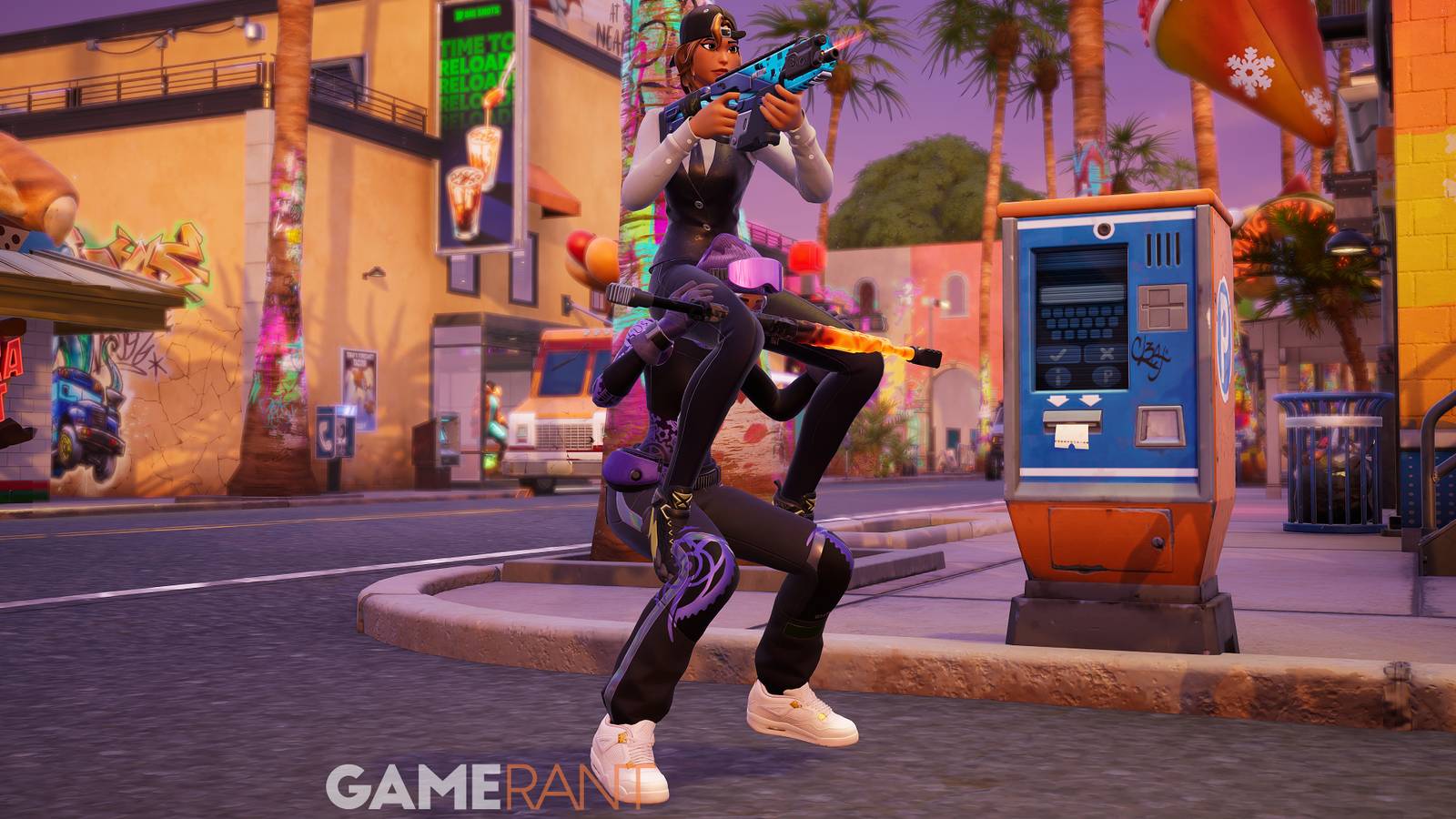 How to Ride on a Player's Shoulders in Fortnite