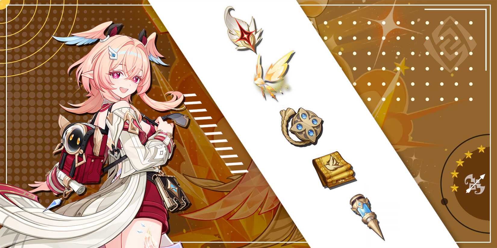 Linnea Mats In Genshin Impact (Ascension and Talent)