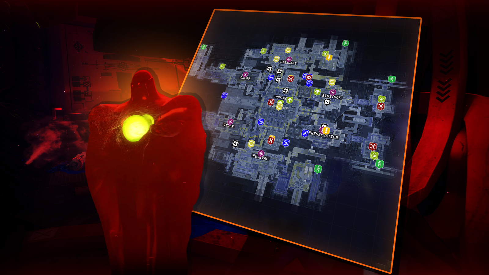 Cryo Archive Interactive Map - Marathon