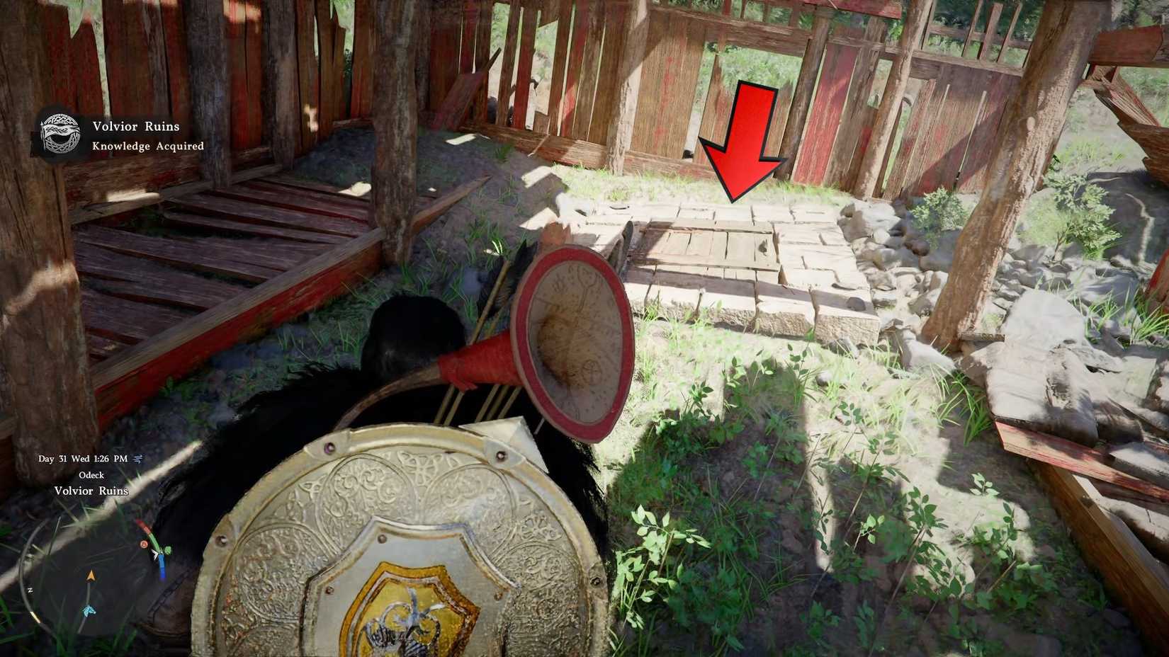 Oath Ring Shield Location in Crimson Desert