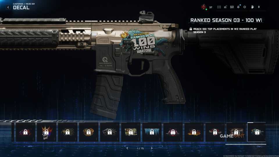 All Season 3 Ranked Play Rewards in Black Ops 7 & Warzone