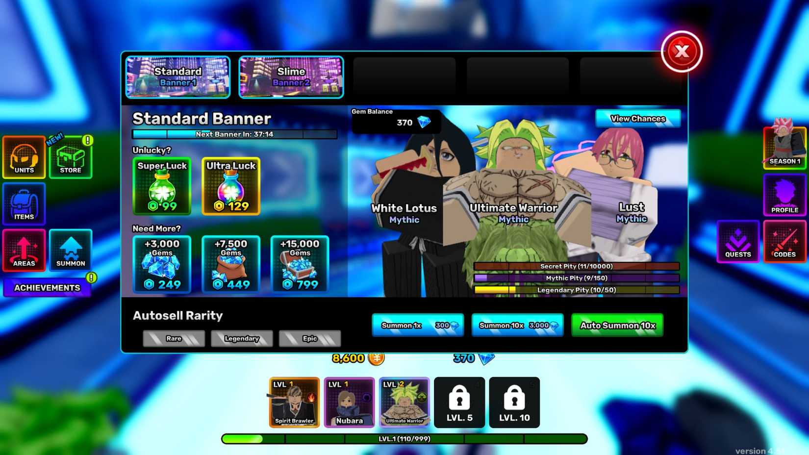 Anime Story 2 Codes