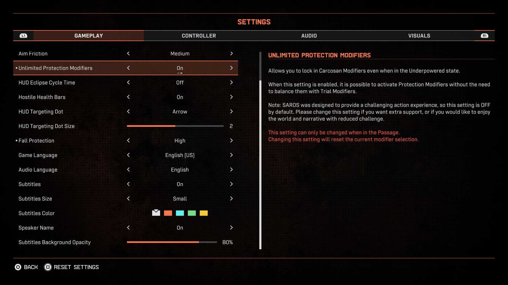 How to Make Saros Easier (All Carcosan Modifiers)
