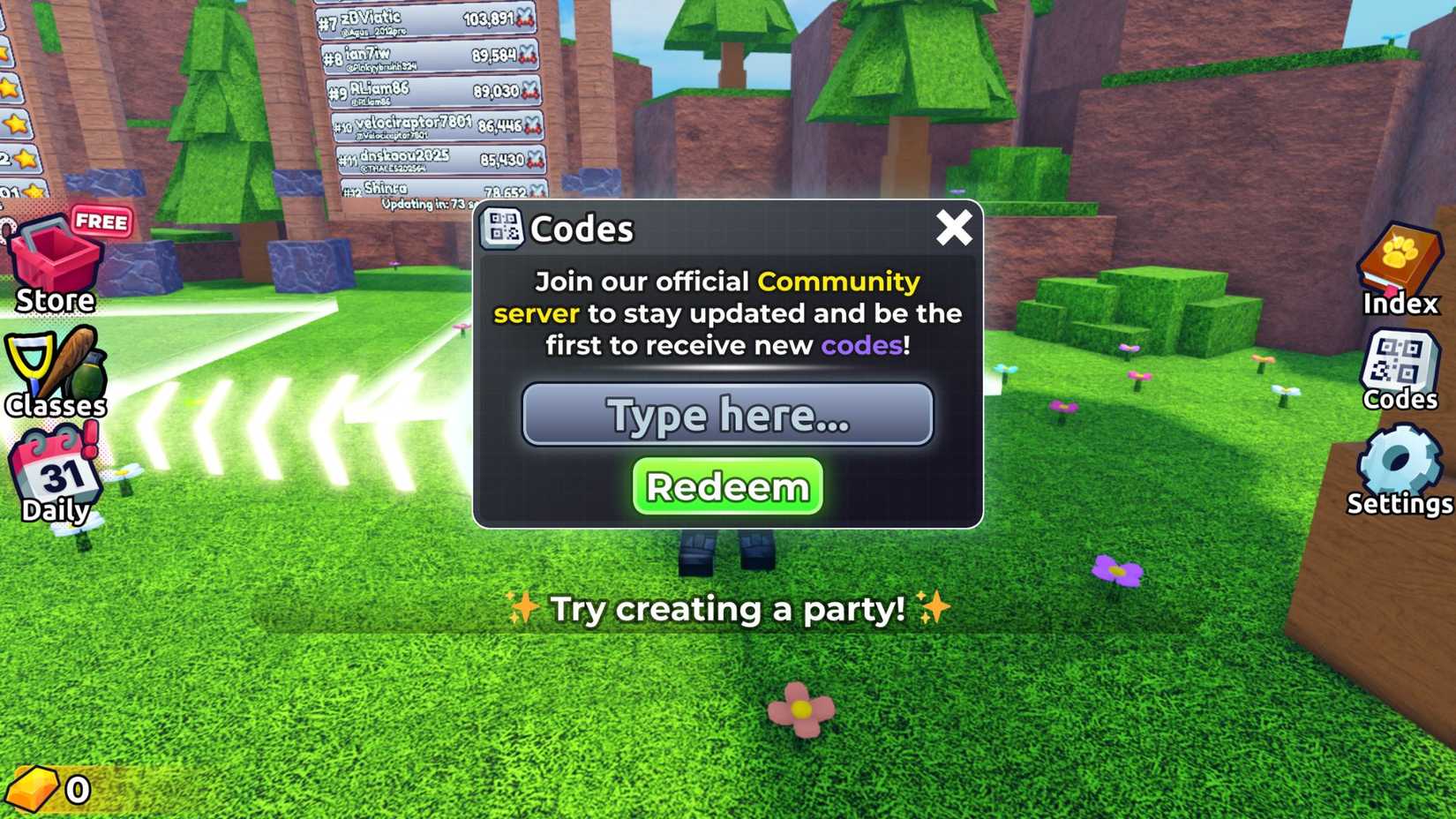 Cat Invaders Codes