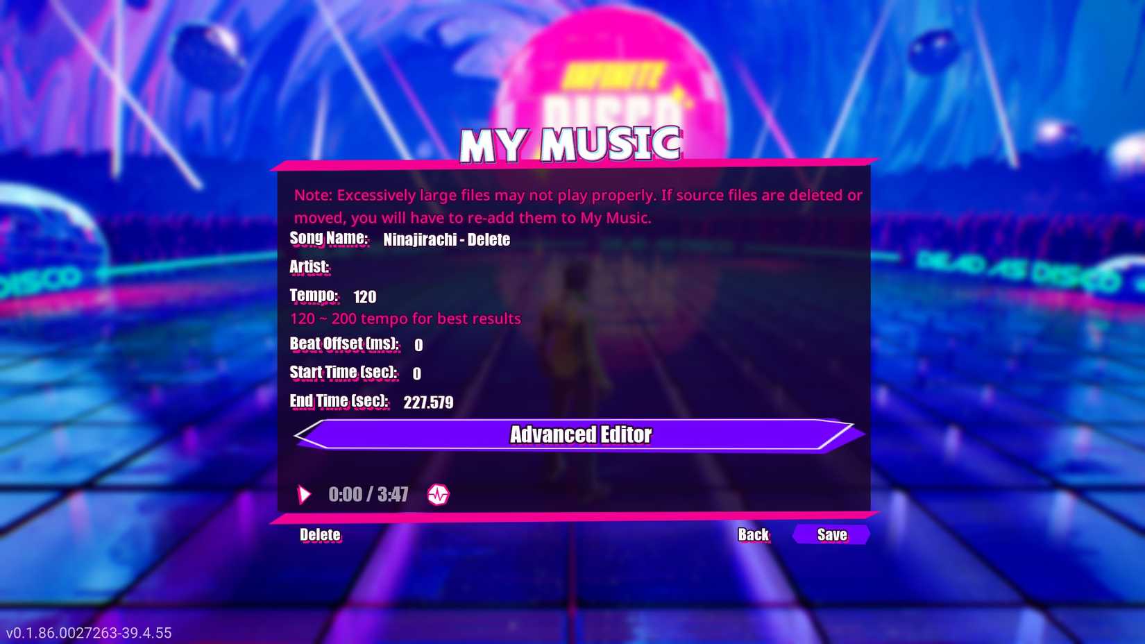 How to Import Custom Songs in Dead as Disco (PC & Steam Deck)