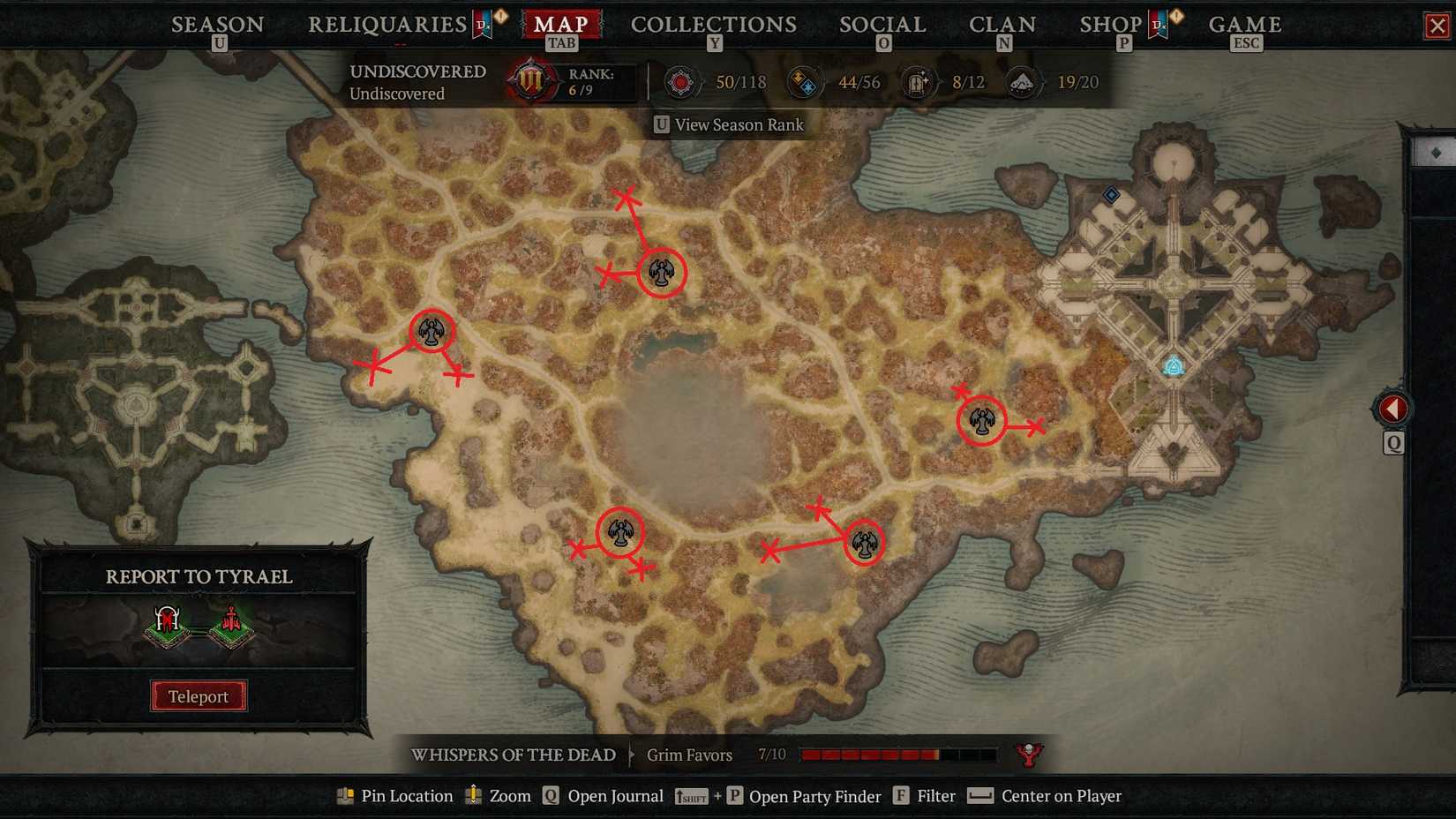 All Chronicles of Creation Statue Locations in Diablo 4
